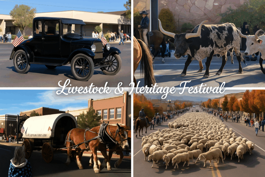 🐑🎉 Celebrate Tradition at the Cedar Livestock & Heritage Festival! 🎉🐑 ...